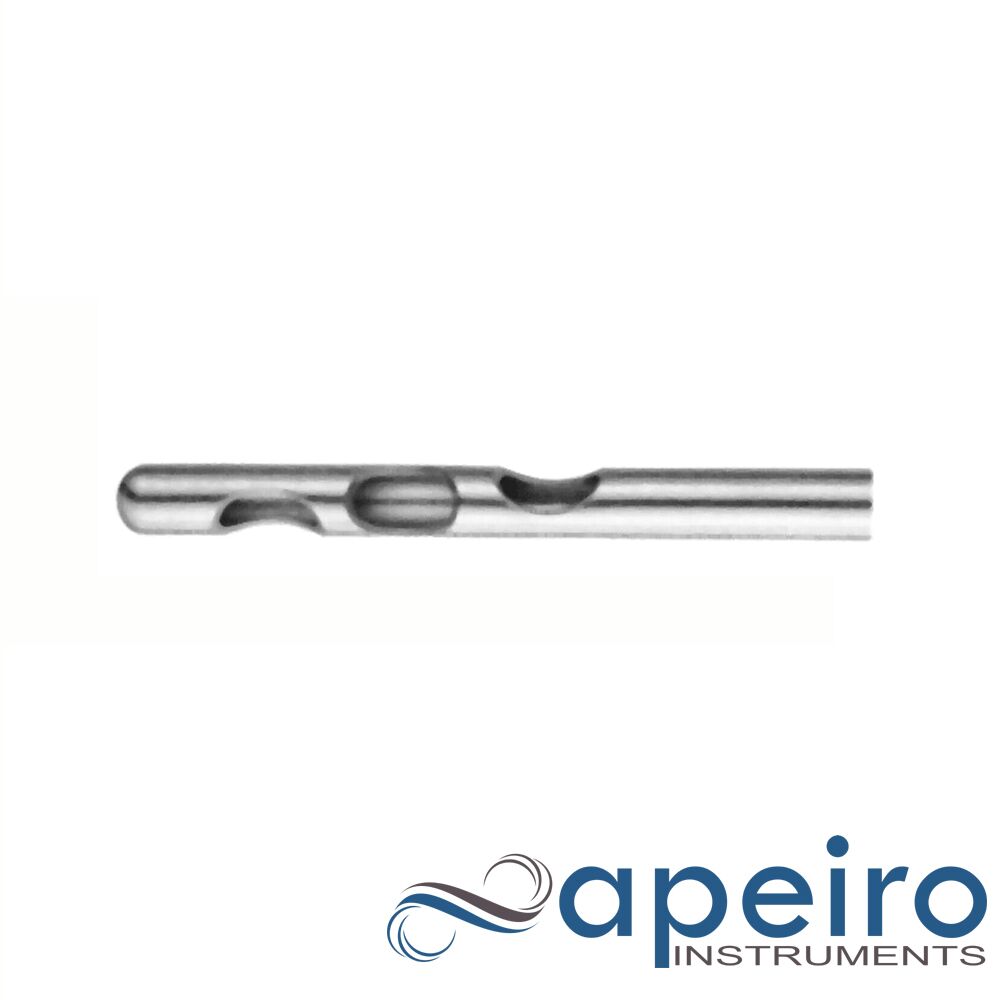 Liposuction-Infiltration Cannulas (Bayonet Shape), Threaded Fitting